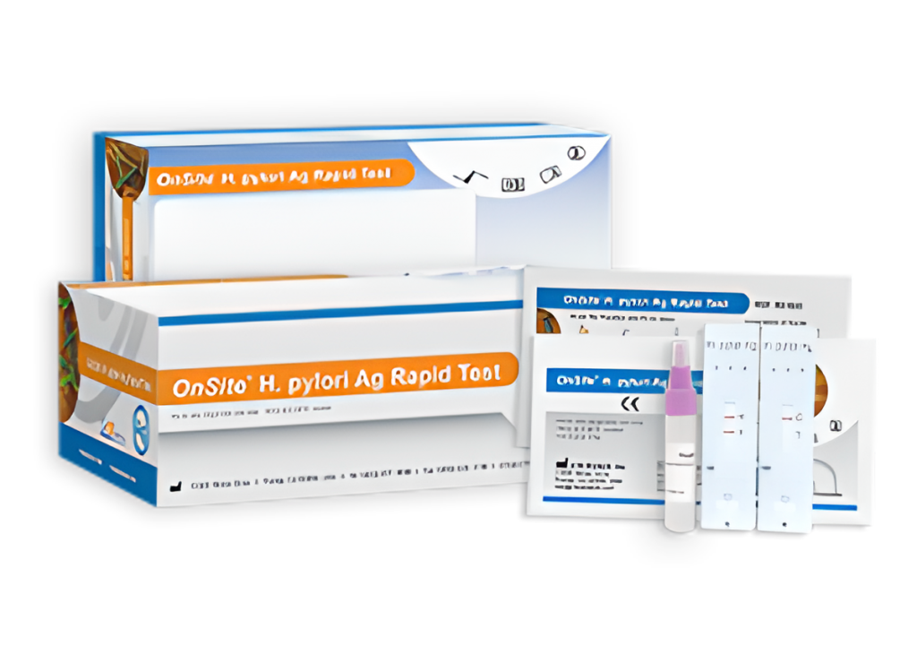 Prueba rápida H. pylori Ag CE - Consorcio Insplament